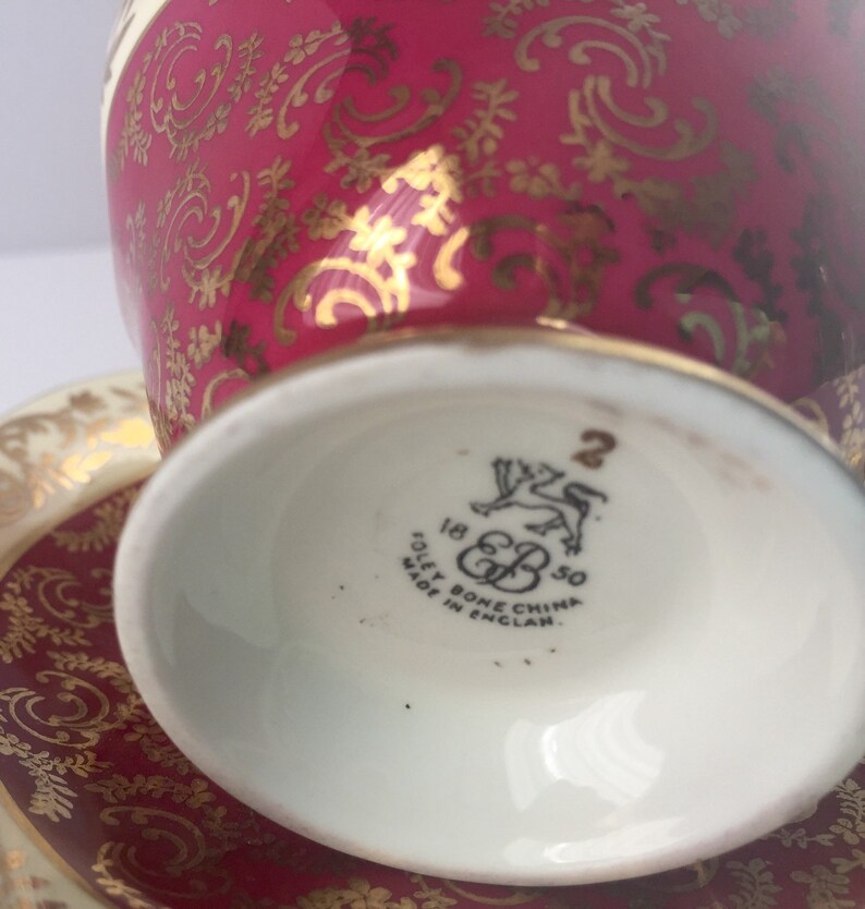 EB Foley Tea Cup and Saucer Teacup Set - Etsy