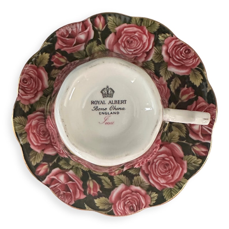 Royal Albert Flower of the Month "june" Tea Cup and Saucer Chintz - Etsy