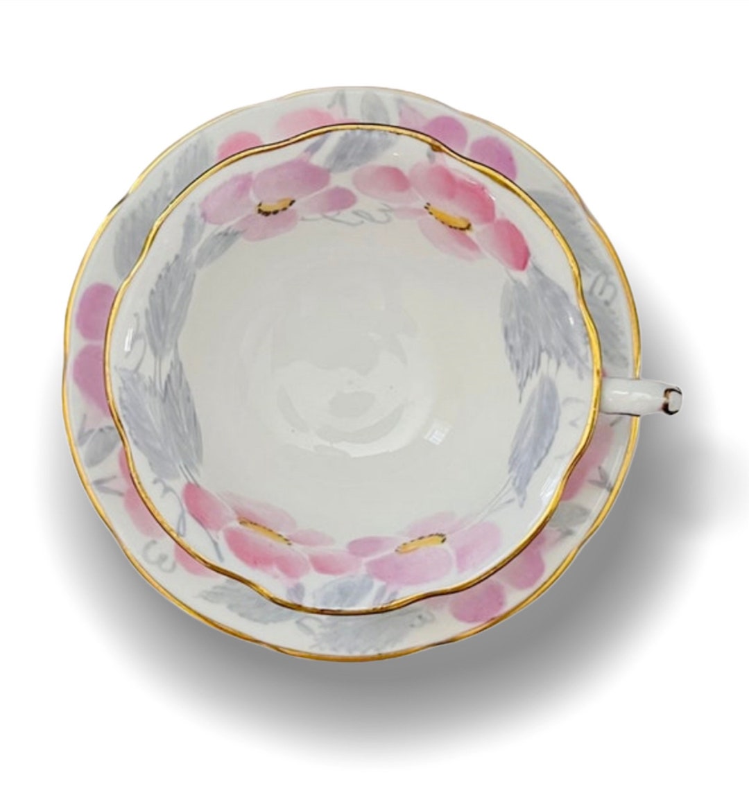 Vintage Geroge Jones & Sons Crescent China Tea Cup and Saucer - Etsy