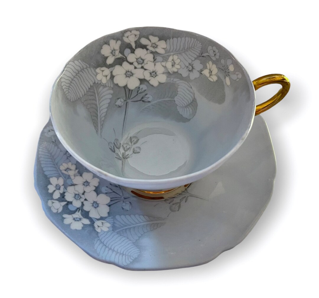 Older Paragon China Tea Cup and Saucer Teacup Set Primula - Etsy
