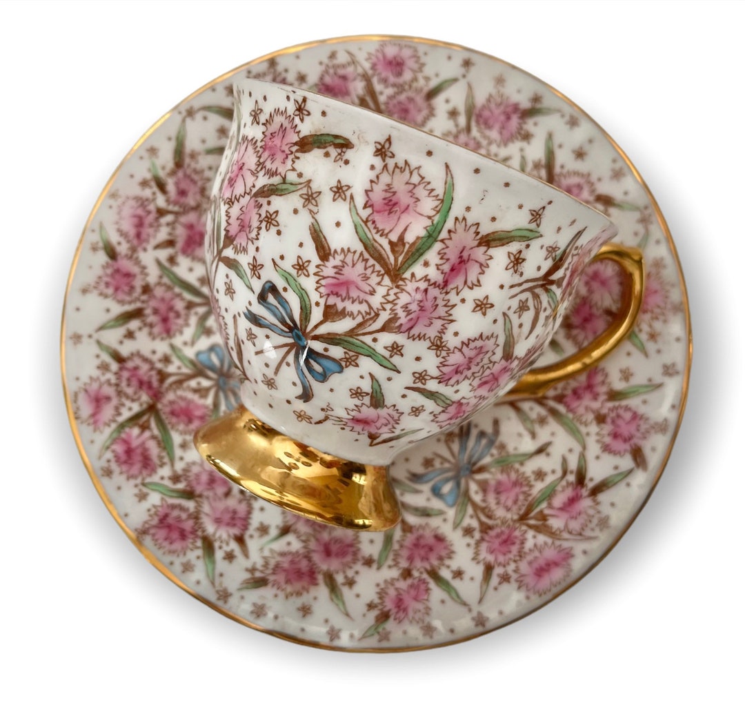 Rosina Chintz China Tea Cup & Saucer - Etsy