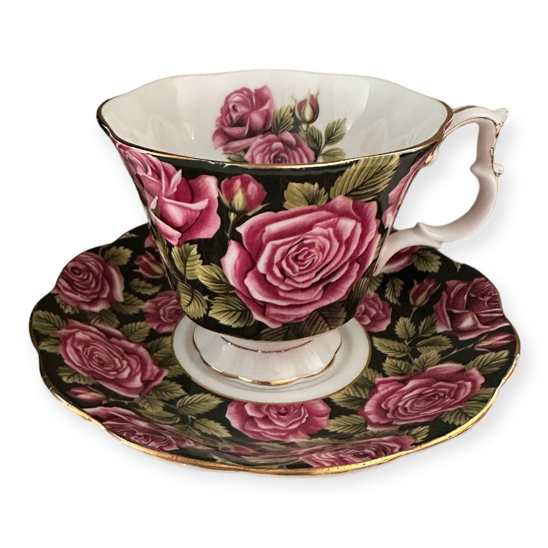 Royal Albert Flower of the Month "june" Tea Cup and Saucer Chintz - Etsy