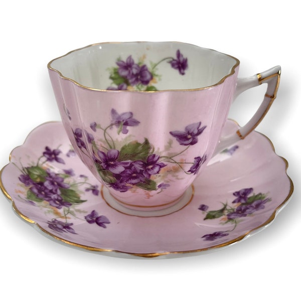 Violet Tea Cup - Etsy
