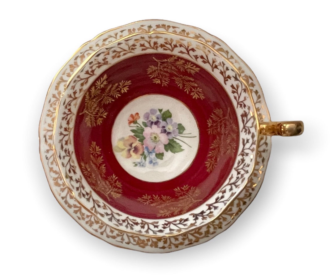 Beautiful Adderley China Tea Cup and Saucer Teacup Set - Etsy