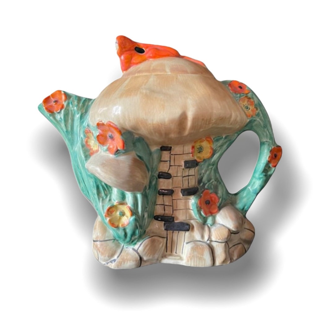 Very Rare Art Deco Arthur Woods Pixie Elf Teapot Pixieware - Etsy