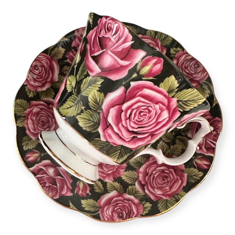 Royal Albert Flower of the Month "june" Tea Cup and Saucer Chintz - Etsy