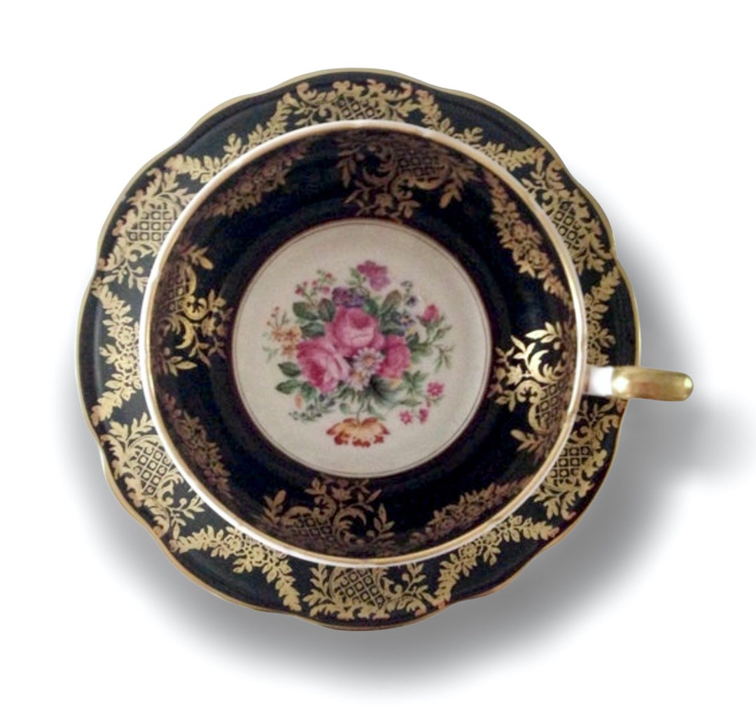 Beautiful EB Foley China Tea Cup & Saucer - Etsy