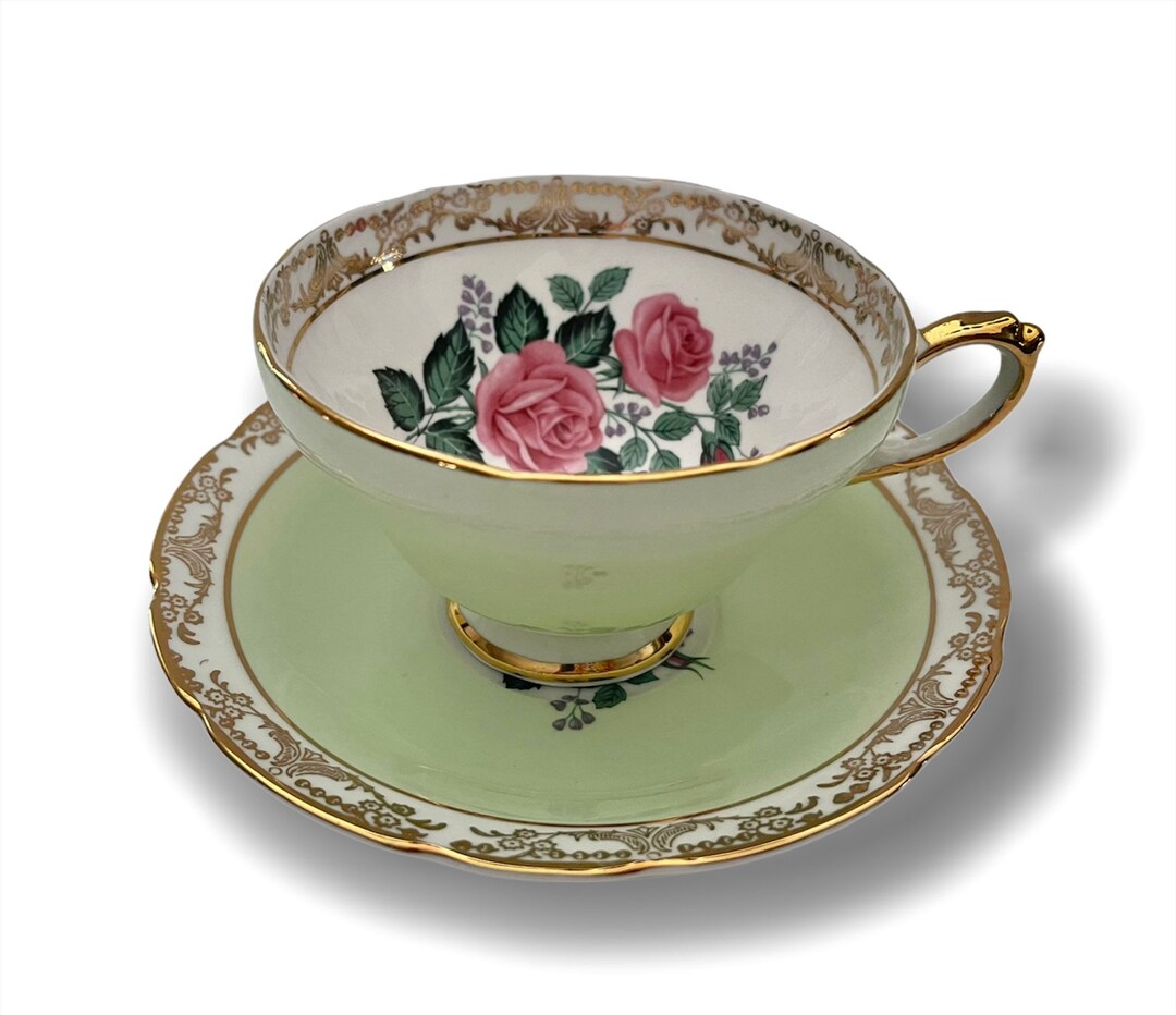 Royal Sutherland China Tea Cup and Saucer Teacup Set - Etsy