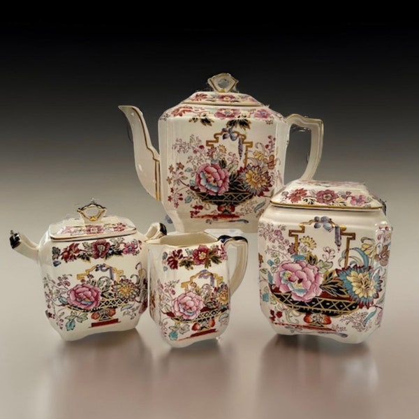 Masons Teapot - Etsy