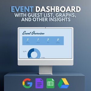 Digital Invitation and Guest Tracker - Google Form and Sheet, 2-in-1 ...