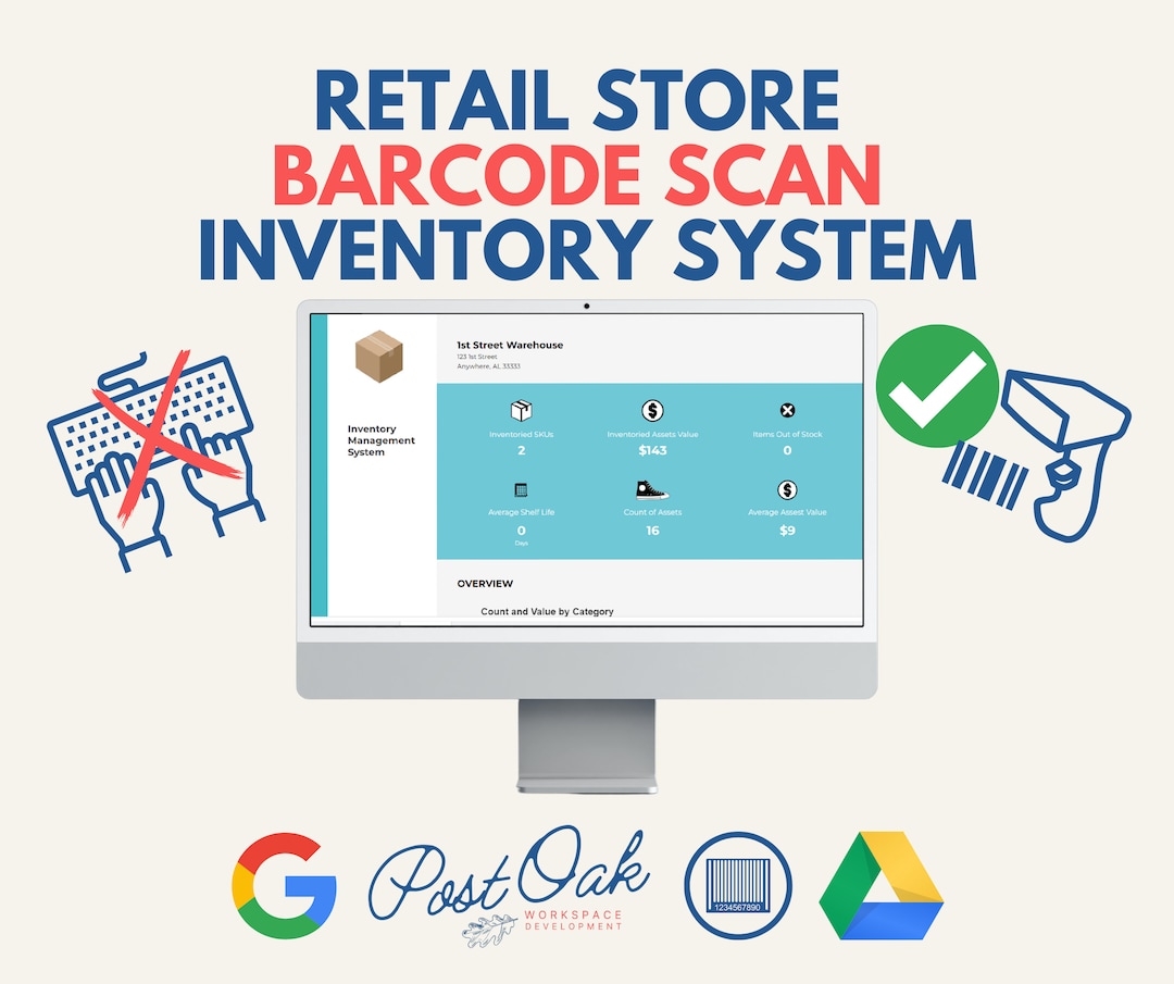 Retail Store Barcode Scan Management System - NO TYPING REQUIRED ...
