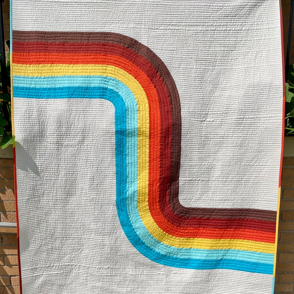 Retro Quilt - Etsy