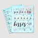 How Many Kisses Count the Kisses Printable Baby Shower - Etsy