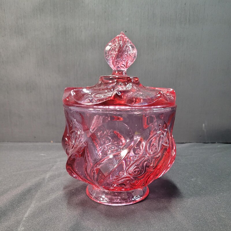 Fenton Glass Box With Lid - Etsy