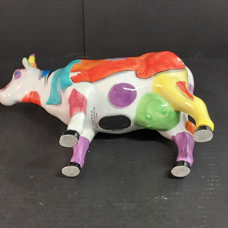 De Graff La Moola-moola Talavera Ceramic Cow Coin Bank - Etsy