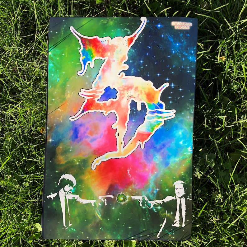 Zeds Dead Galaxy Pulp Fiction Poster 12x18 - Etsy
