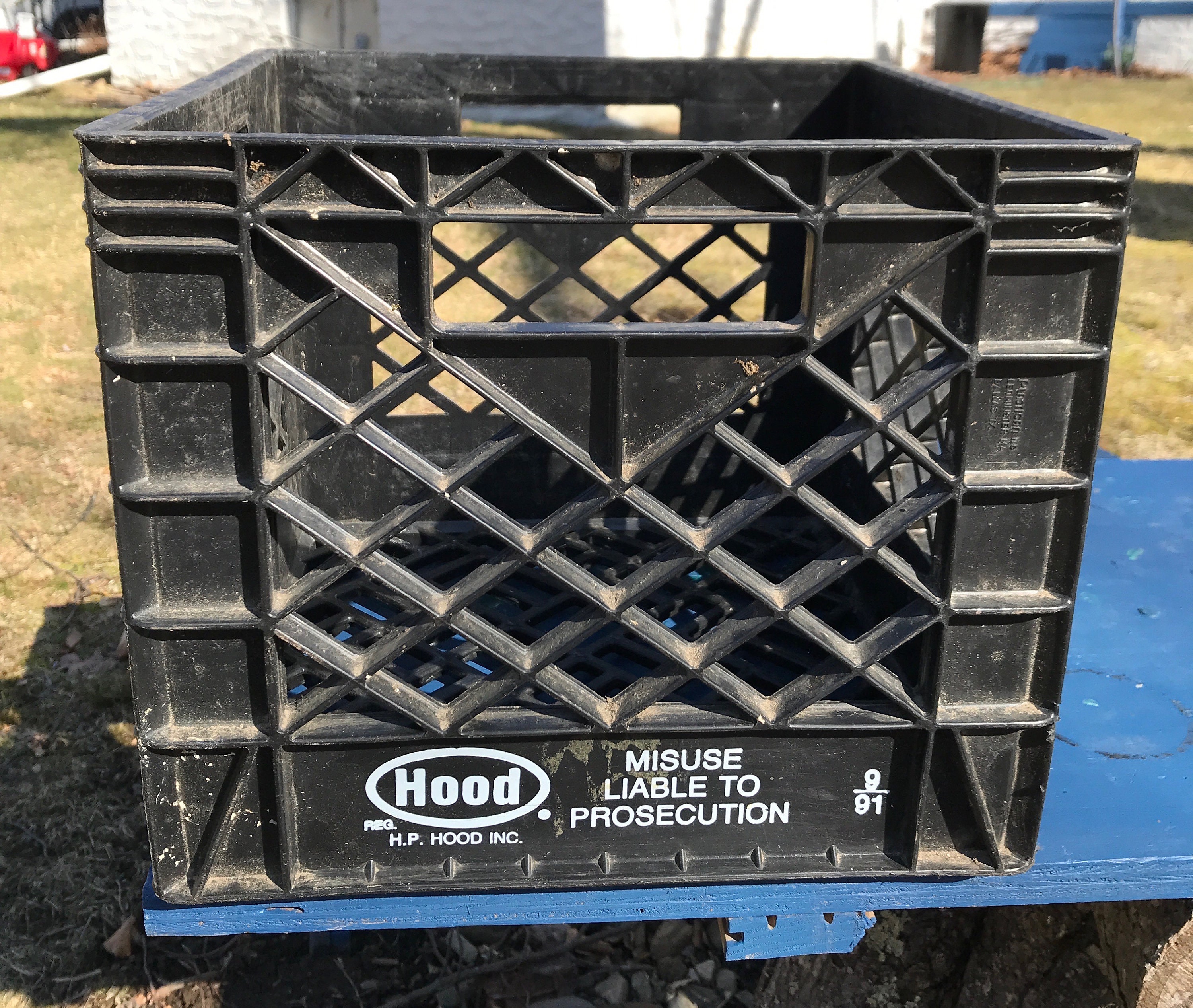 Milk Crates. ONLY One LEFT Hard Plastic. Stackable. - Etsy