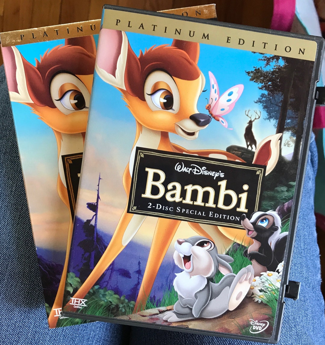 Bambi on DVD. Disney. 2-disc Platinum Edition. Enhanced Pic/sound ...
