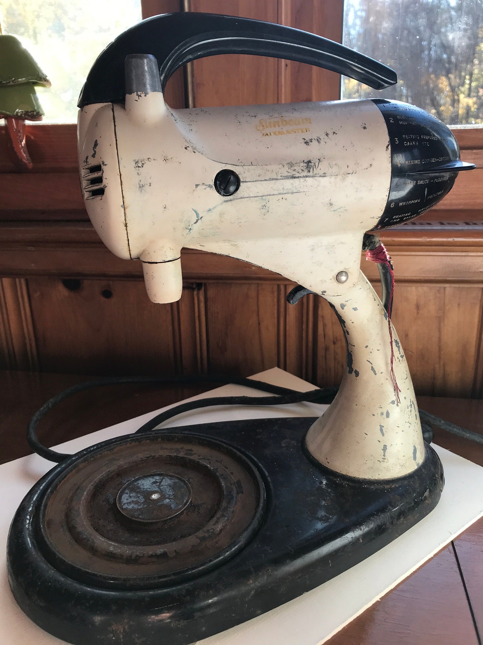 Sunbeam Mixmaster Model 10 Vintage 1950s - Etsy