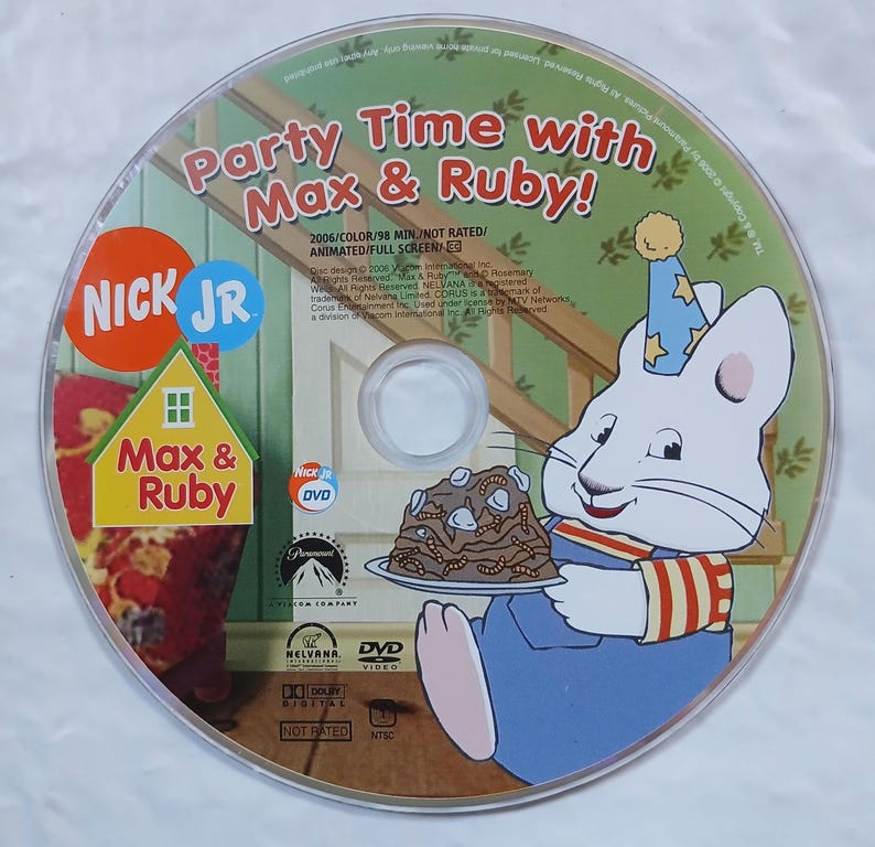 Veggie Tales & Max and Ruby Dvds - Kid-friendly Entertainment (6 Dvds ...