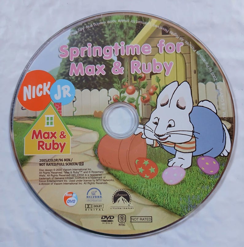 Veggie Tales & Max and Ruby Dvds - Kid-friendly Entertainment (6 Dvds ...
