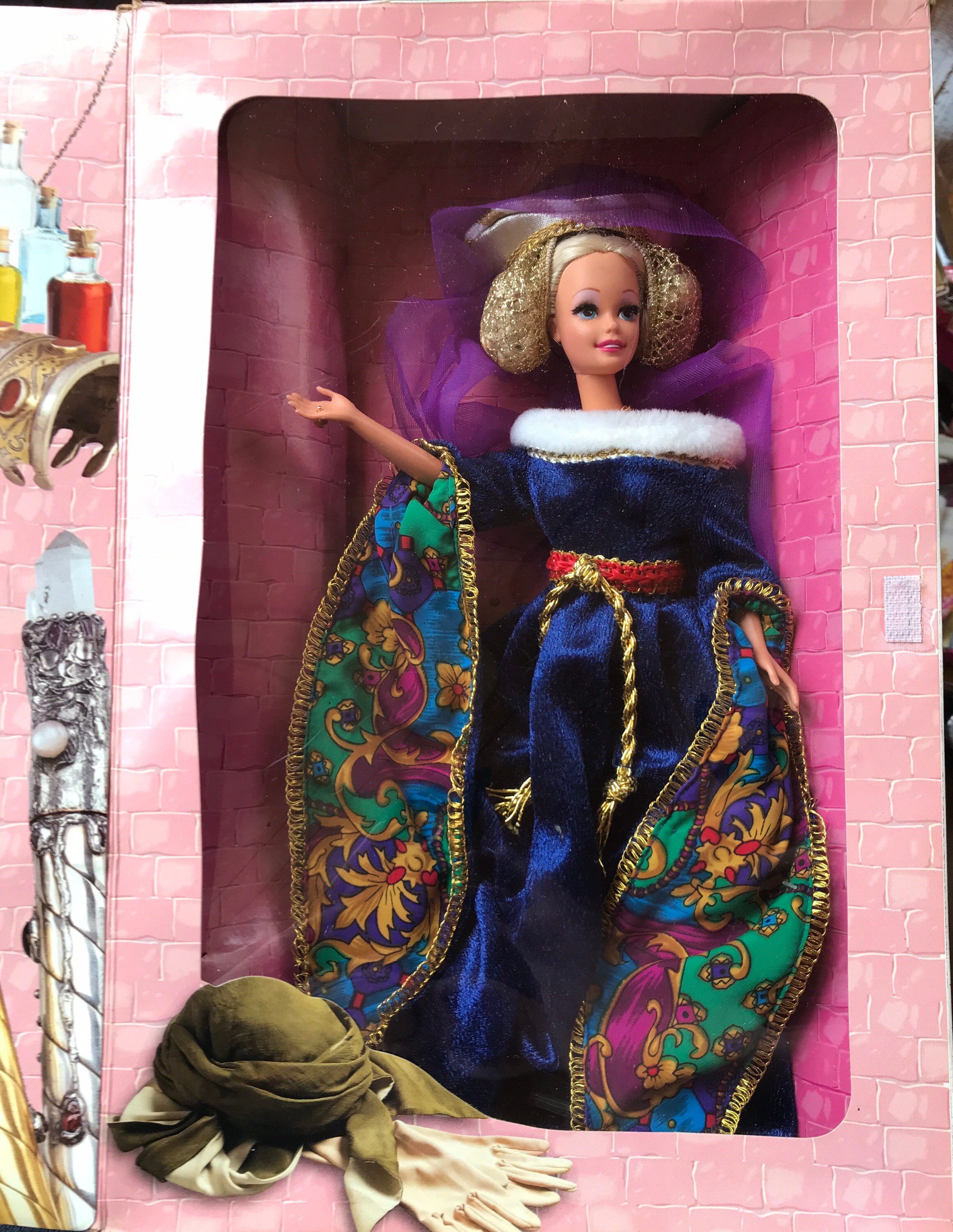 BARBIE: medieval Lady the Great Eras Collection. 1994. - Etsy