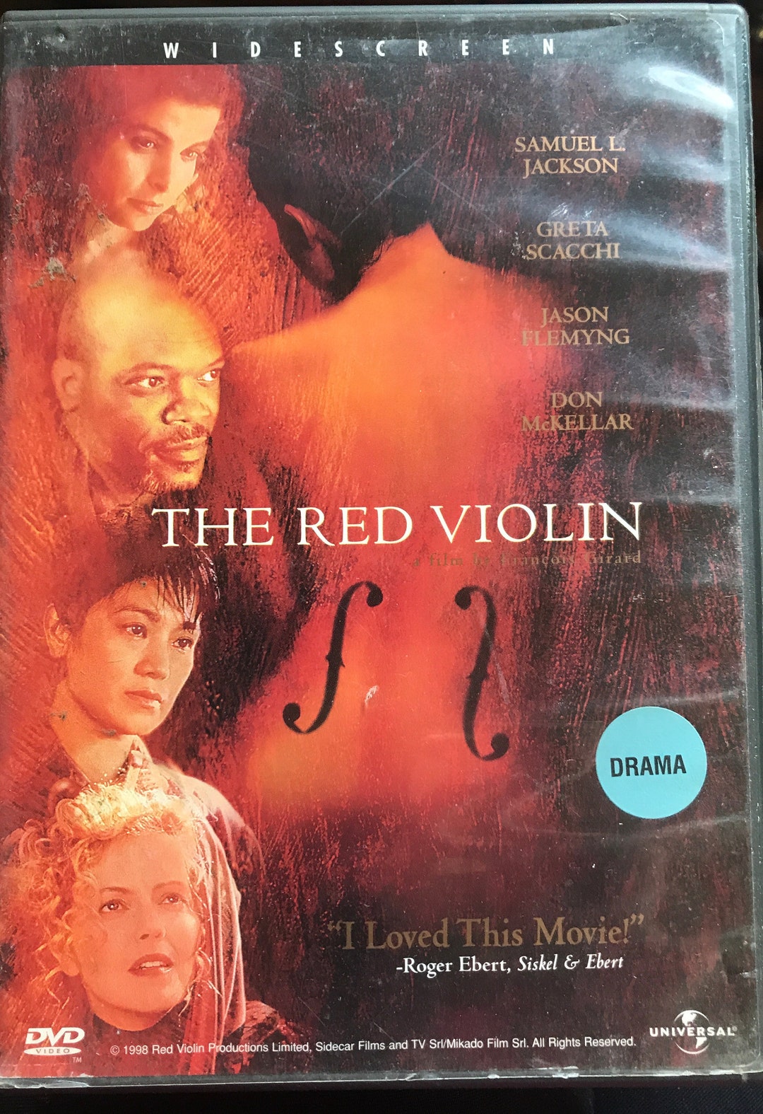 Greta Scacchi Red Violin