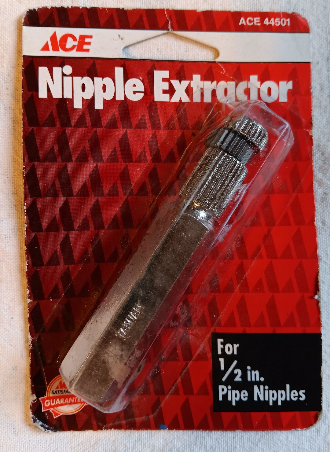 Extractor for 1/2 Inch Pipe Nipples. Ace Hardware 44501. Package Never ...