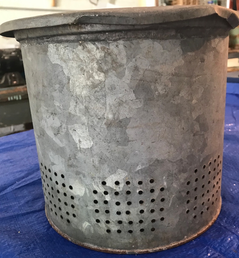 Bucket for Minnows, Used in the Pristine Adirondack Lakes in the 1950’s ...