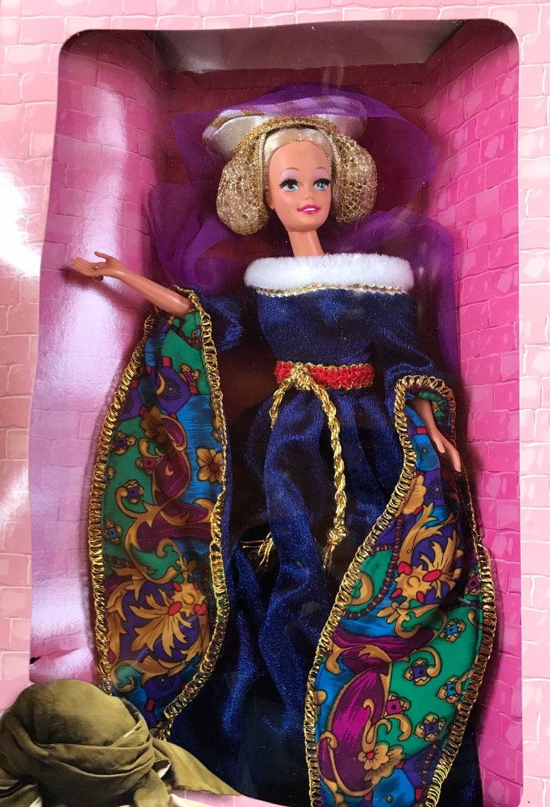 BARBIE: medieval Lady the Great Eras Collection. 1994. - Etsy