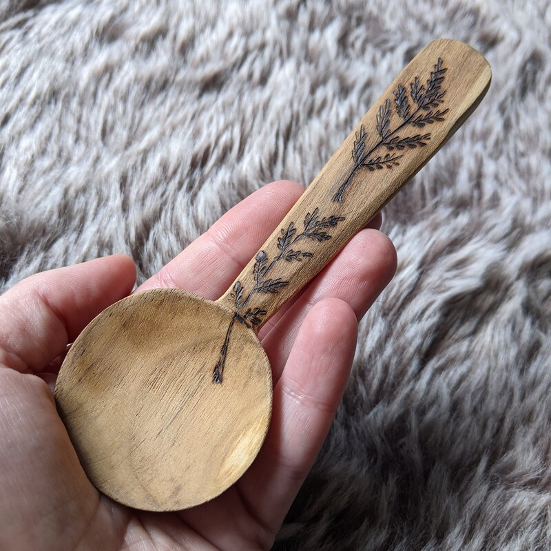 Wood Burned Spoons - Etsy