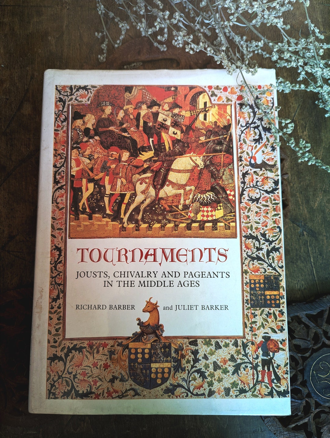 Vintage Book "tournaments, Jousts, Chivalry, and Pageants in the Middle ...