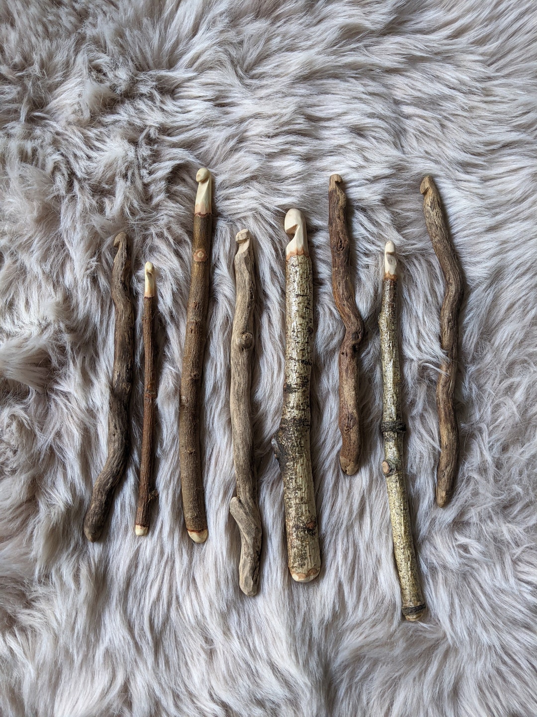 Handmade Custom Tree Branch Crochet Hooks - Etsy