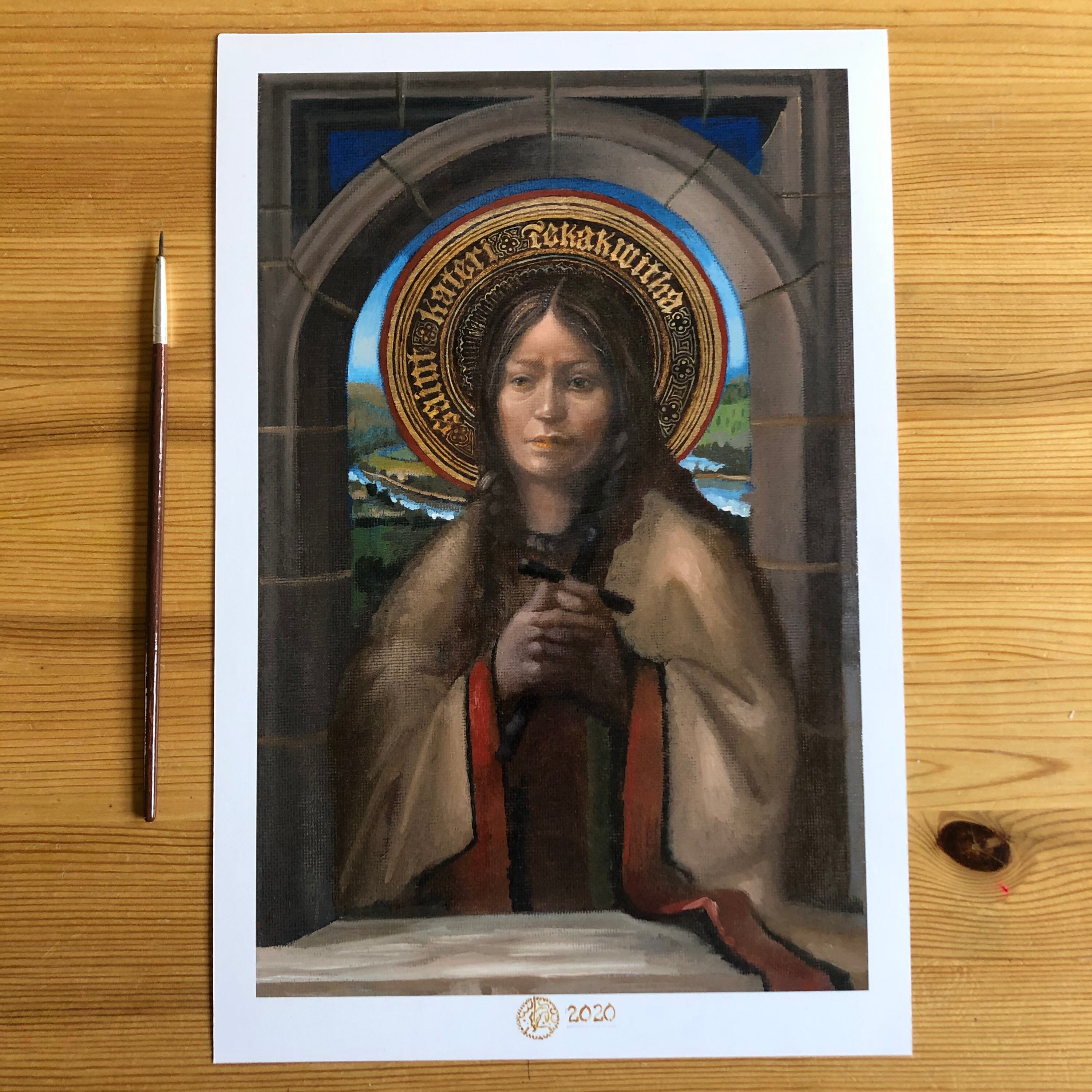 Saint Kateri Tekakwitha - Etsy