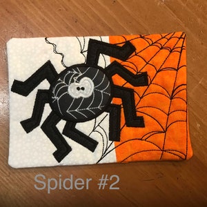 Kimberbell Design Halloween Spider Mug Rug - Etsy