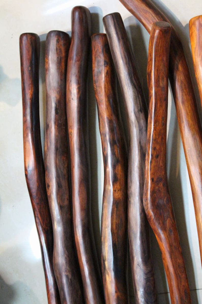 Natural shape Rosewood Walking stick High quality Hiking stick | Etsy