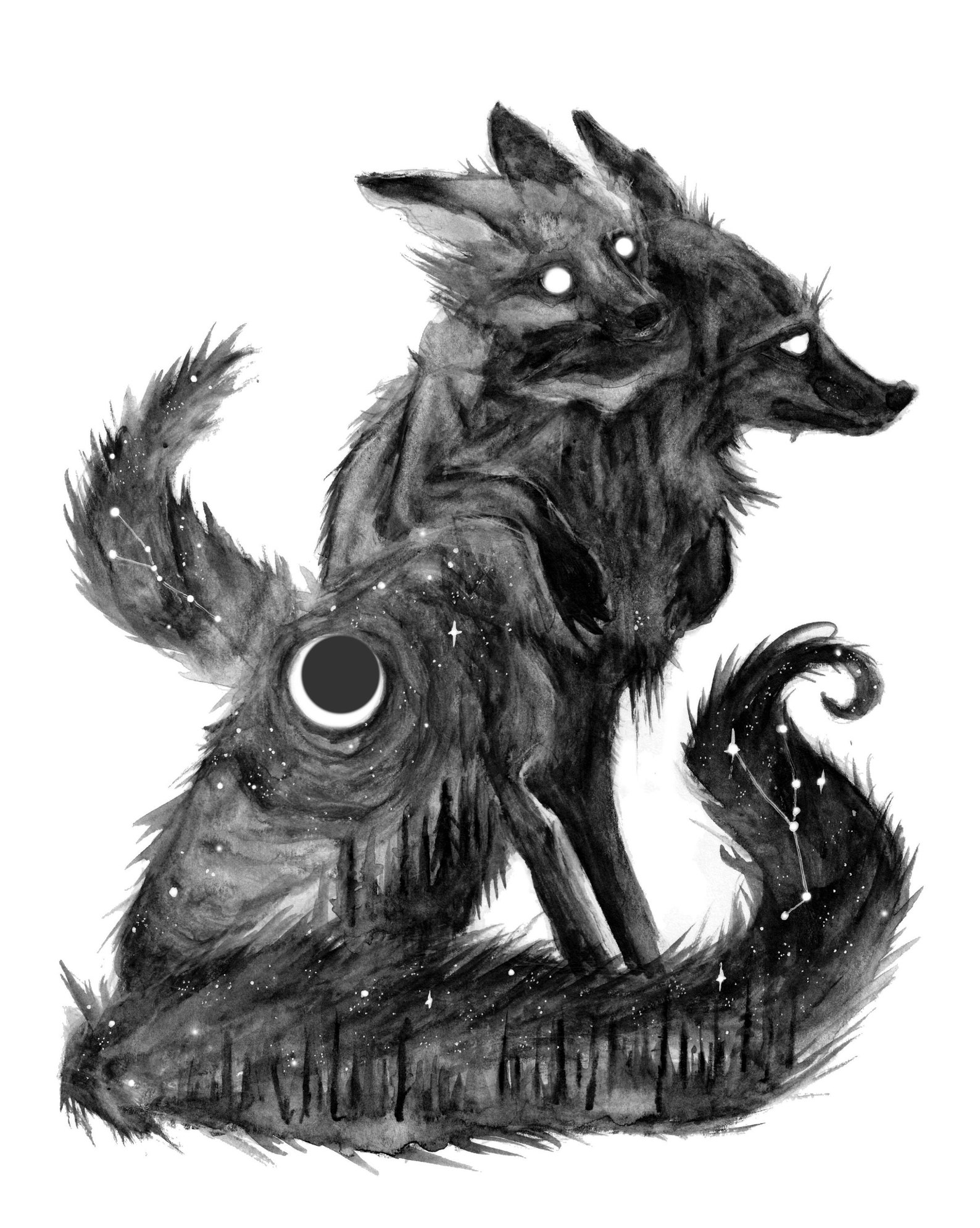 Dusk Mother Print - Etsy