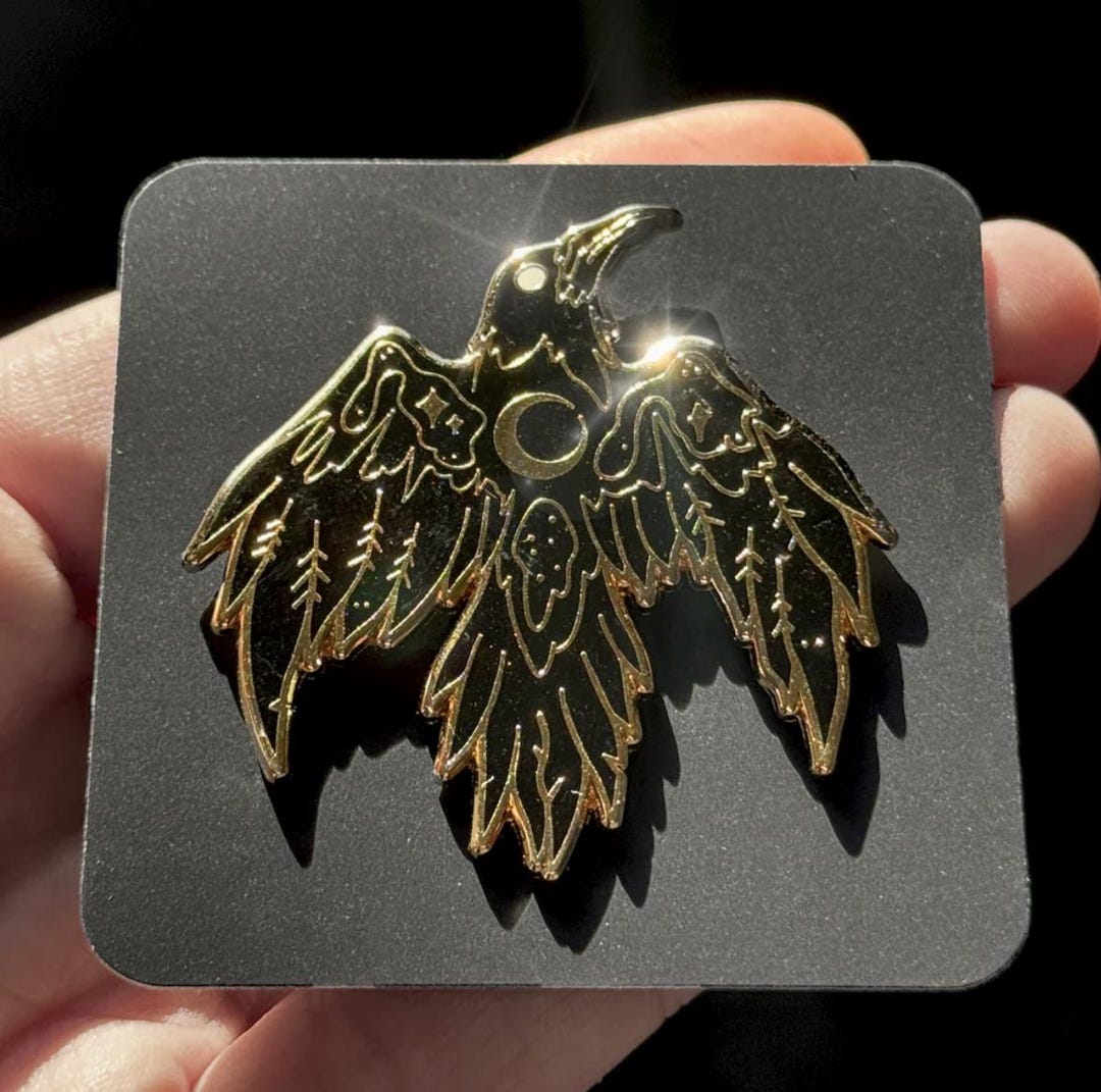 Halcyon, Enamel Pin - Etsy