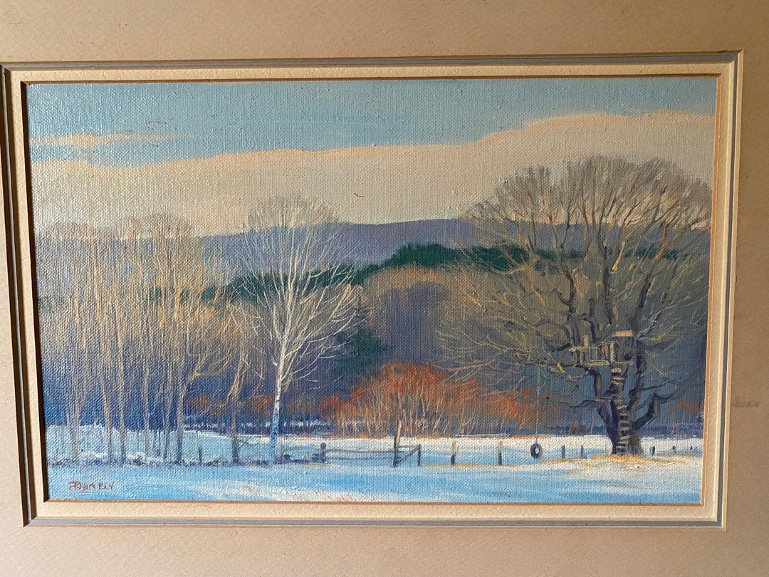 Original Landscape Oil Painting by Frank Bly of Hardwick, MA - Etsy