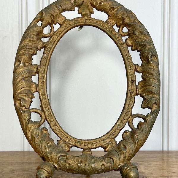 Antique Acorn Picture Frame - Etsy