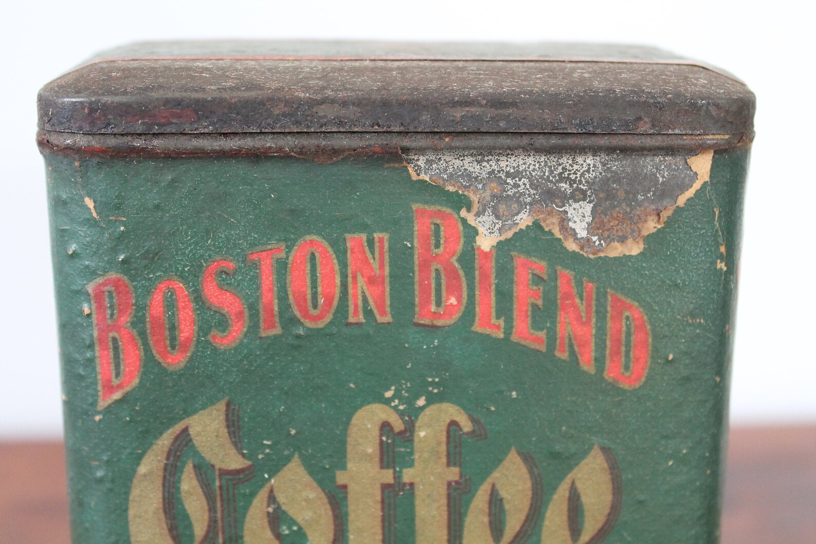 Rare Antique Boston Blend Coffee Tin Sold by Cobb Bates & Yerxa Co ...