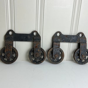 Antique Pulley With Roller - Etsy