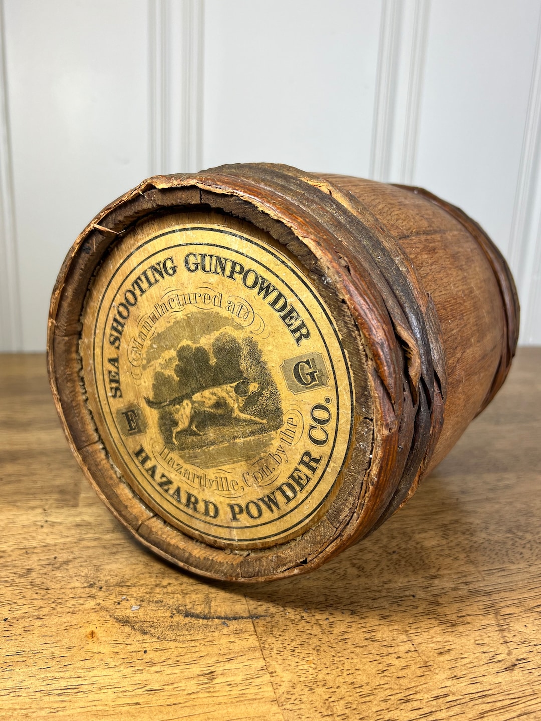 6lb Sea Shooting Gunpowder Keg by Hazard Powder Company 1800s - Etsy