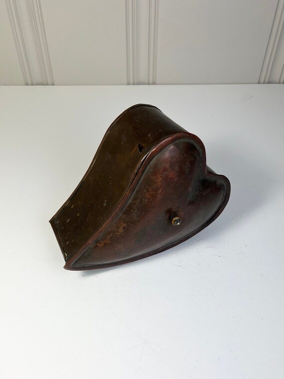 Antique hand made copper heart shaped treasure box, M… - Gem