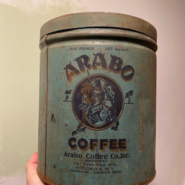 Coffee Tin - Etsy