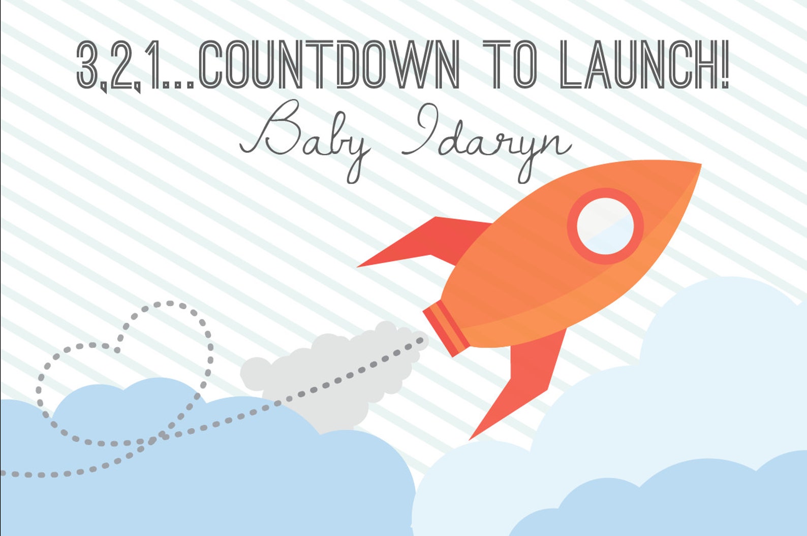 Robots & Rocketship "ready to Launch" Baby Shower or Birthday Party ...