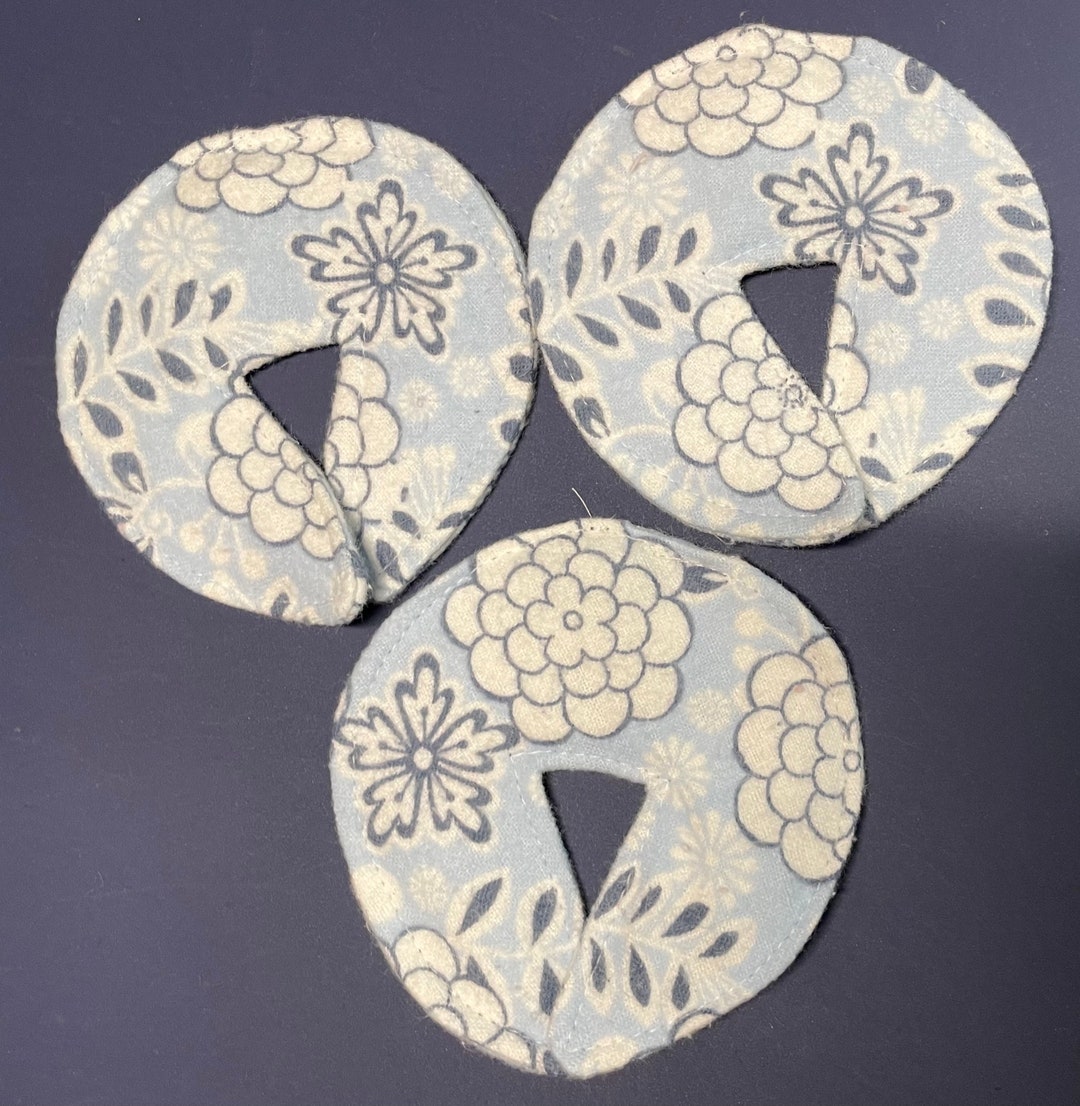 Large Size/adult Feeding Tube Pad - Set of 3, Ice Blue Floral - Etsy