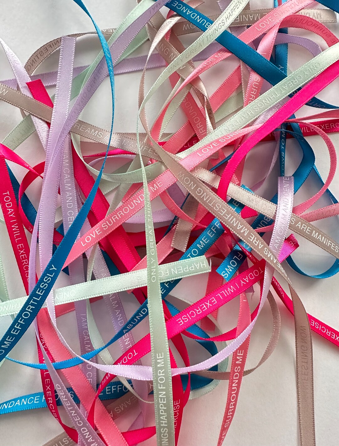 Affirmation Bracelets Positive Affirmations Friendship - Etsy