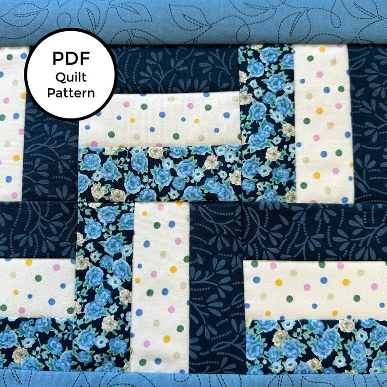 Brick Path Table Runner Quilt Pattern PDF Download - Etsy