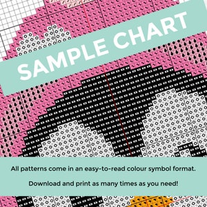 Bee Sweet Counted Cross Stitch Pattern for Beginners - Digital Download ...
